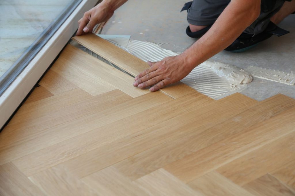 Diffrente Pose De Parquet